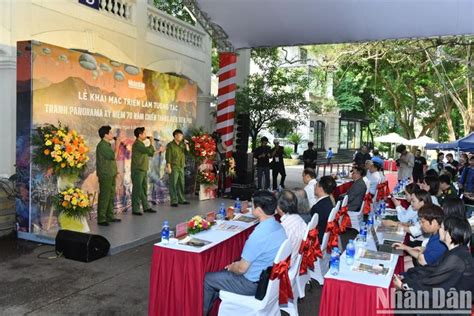 Triển lãm tương tác tranh panorama kỷ niệm năm Chiến thắng Điện Biên Phủ Báo Nhân Dân