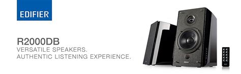 Amazon Com Edifier R2000DB Powered Bluetooth Bookshelf Speakers Near Field Studio Monitors