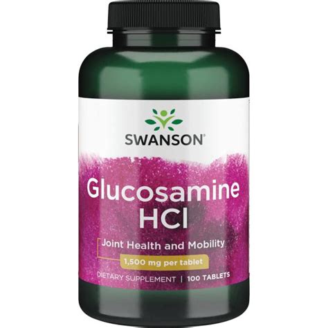 Swanson Glucosamine Hcl Dietary Supplement Australia Swanson