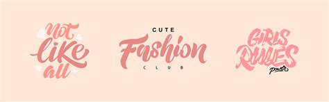 귀여운 패션 클럽의 집합입니다 패션 레터링 모든 여자 규칙을 좋아하지 않는다 T 셔츠에 대 한 타이포 그래피 슬로건 벡터 인쇄 0명에 대한 스톡 벡터 아트 및 기타 이미지