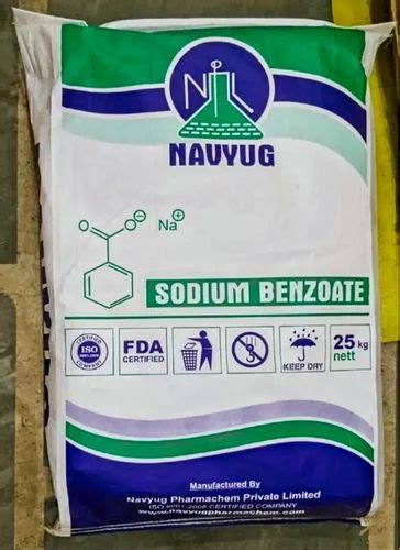Form Liquid Sodium Benzoate Food Preservative 5 Kg At ₹ 130kg In