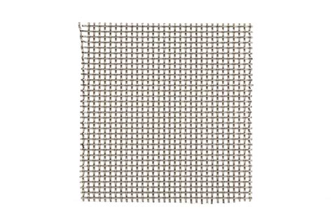 M00822 Fine Woven Wire Mesh Per Metre 25mm Aperture X 07mm Dia Wire