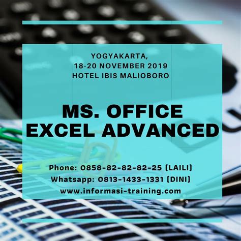 Microsoft Excel Advanced Available Online