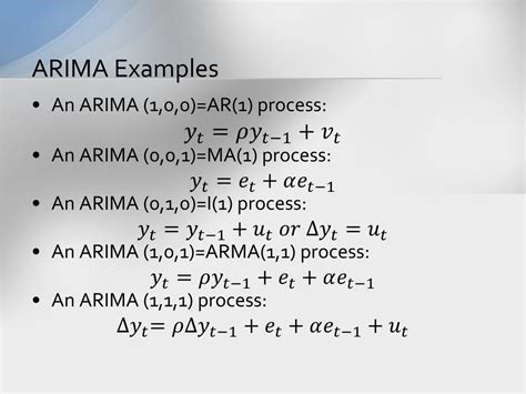Ppt Time Series Forecasting Using A Hybrid Arima And Neural Network Model Powerpoint