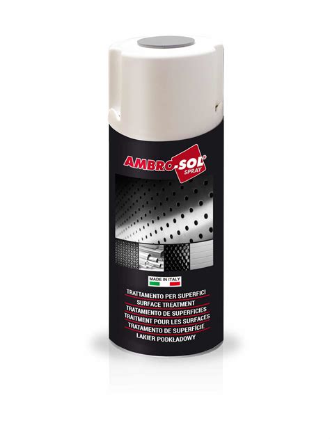 Ambro Sol Primer Spray Paint Grey Ml Fino Ferramenta