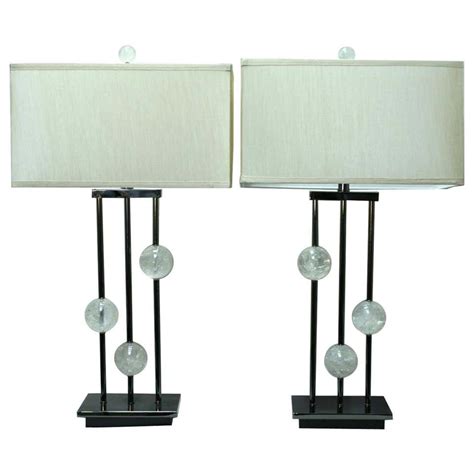 Pair Of Memphis Style French Lamps At 1stdibs Memphis Style Lamp