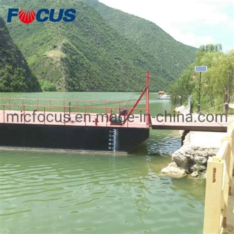 Floating Boat Durable Floating Marina Pontoon Walkway With Wood Decking Bridge Dock Floating