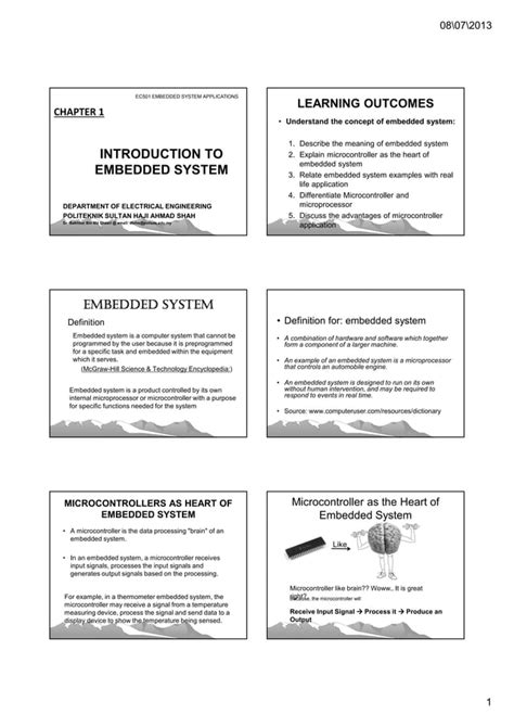 Embedded System Chapter Pdf