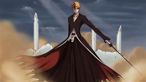 Bleach Kurosaki Ichigo Bankai Hollow Dust Palace Wallpaper Ichigo