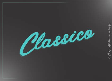 Classico Font
