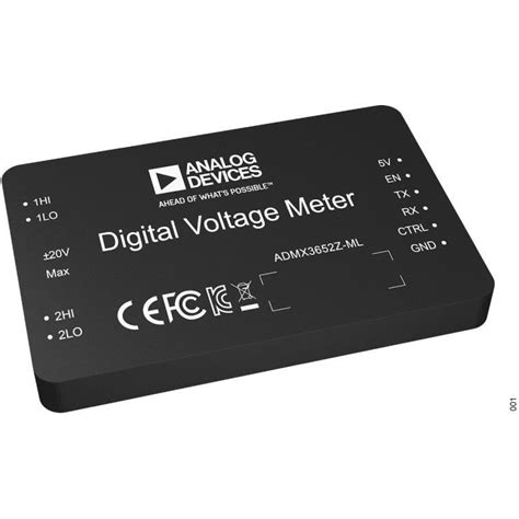 Admx3652 Digital Voltage Meter Analog Devices Digikey