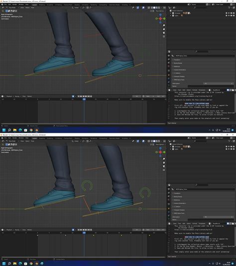 Paste X Flipped Pose Change Original Copy Foot Pose Animation And Rigging Blender Artists