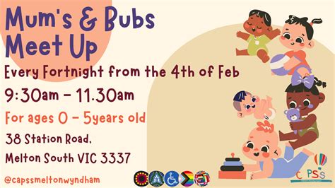 Mums And Bubs Meet Up Melton Learning