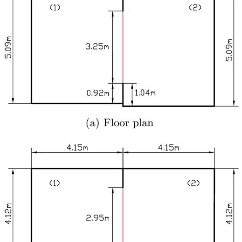 2 Simplified Wave Based Model Geometry Of Reverberation Chambers 1 And Download Scientific