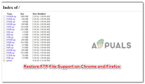 How To Restore The Save Link As Option For FTP Files In Chrome And Firefox