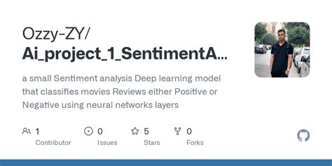 Github Ozzy Zyaiproject1sentimentanalysis A Small Sentiment