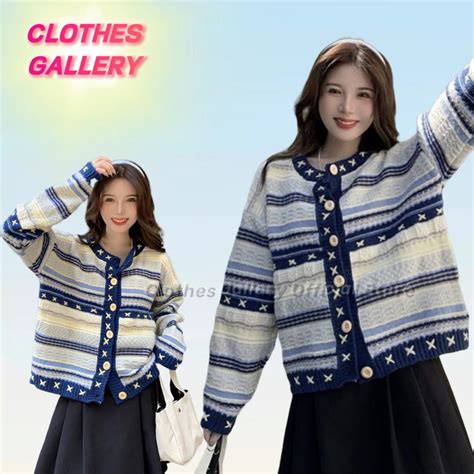 Jual Clothesgallery Linna Cardigan Rajut Premium Renjun Cardigan Premium Bkk Shopee Indonesia