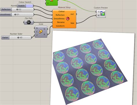 How To Create A Material In Grasshopper From An Image Grasshopper Mcneel Forum