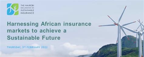 The Nairobi Declaration On Sustainable Insurance Just Another