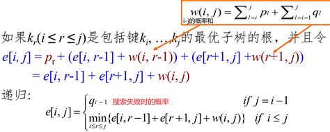 动态规划：最优二叉搜索树最优二叉查找树动态规划 Csdn博客