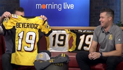 Tiger Cats To Honour Alumni Sandy Beveridge Tonight At Last Home Game