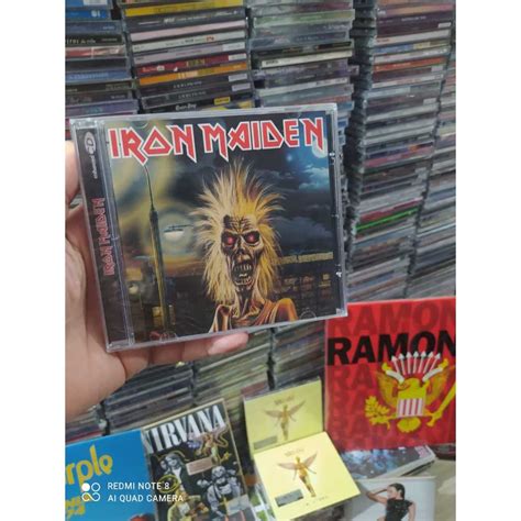 Cd Iron Maiden Iron Maiden First Album Enhanced Lacrado Shopee