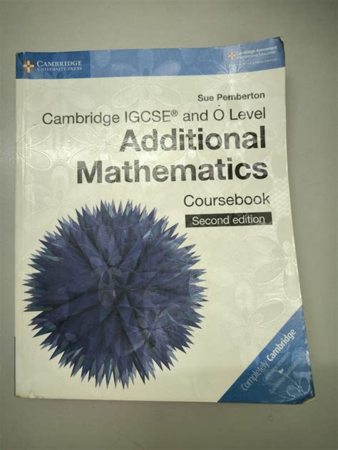 Igcse Add Math Textbook Hobbies And Toys Books And Magazines Textbooks