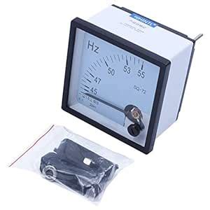 PRAV X Hz V Analog Panel Frequency Meter Hertz Indicator For System Mo J N Amazon
