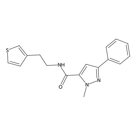 Buy 1 Methyl 3 Phenyl N 2 Thiophen 3 Ylethyl 1h Pyrazole 5