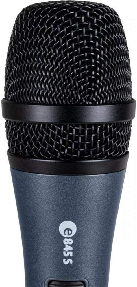 Sennheiser E 845 S Dynamic Super Cardioid Microphone Pro Audio Video