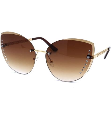 Oversized Sunglasses For Women Fashion Mirrored Cat Eye Sunglasses