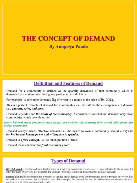 Demand Function Pdf