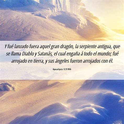 Apocalipsis RVA Y fué lanzado fuera aquel gran dragón la