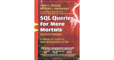 What This Book Is Not Sql Queries For Mere Mortals A Hands On Guide