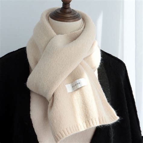 4컬러 기본 스타일 머플러 겨울 데일리 따뜻한 목도리 온채널