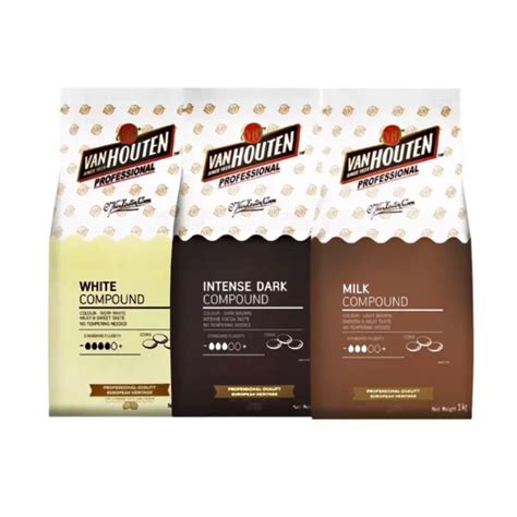 VAN HOUTEN CHOCOLATE COLATTA COMPOUND CHOCOLATE KG DARK MILK WHITE Shopee Malaysia