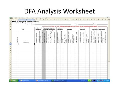 dfa guidelines