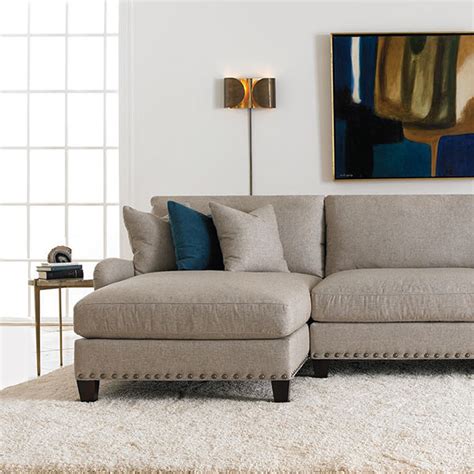 Bainbridge Sectional Sofa With Ottoman Cabinets Matttroy