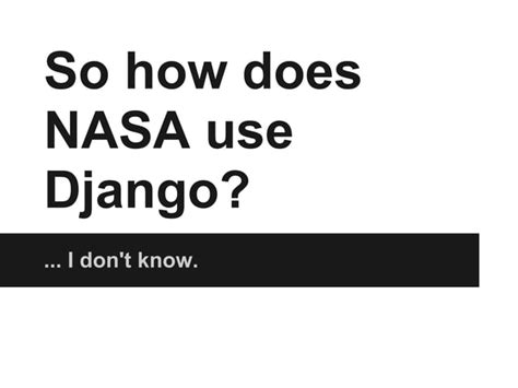 Djangocon Lightning Talk Hello From Hubble Ppt