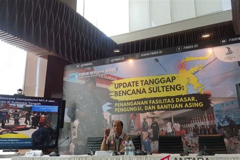 BNPB Korban Meninggal Gempa Tsunami Sulteng Orang ANTARA News