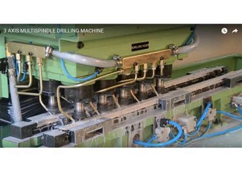 Semi Automatic Mild Steel Multi Spindle Drilling Machine Capacity 72