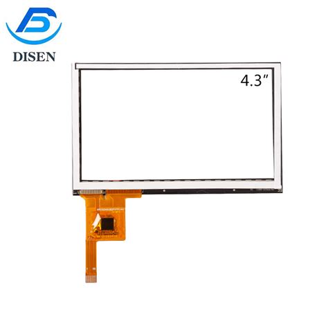 China Inch CTP Capacitive Touch Screen Panel For TFT LCD Display Manufacturer And Factory DISEN