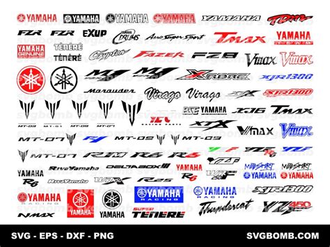 Yamaha Svg Cricut Decals Download Fzr Yamaha Crypton Logo Cut Files