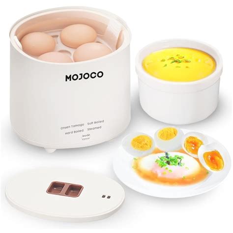 mojoco kitchen mojoco egg cooker bpa free hard and soft boiled egg