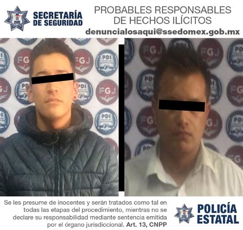 SE LOGRÓ LA DETENCIÓN DE DOS SUJETOS IMPLICADOS EN EL DELITO DE ROBO A TRANSPORTE PÚBLICO