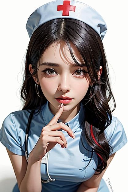 Premium Photo Young Beautiful Nurse Wearing Nurse Uniform Hospital