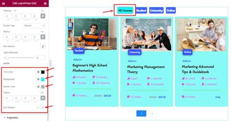 How To Use Learnpress Grid Widget By Element Pack Pro