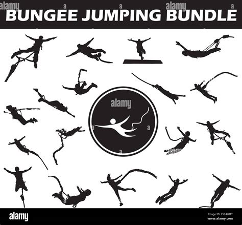 Bungy Jump Safety Stock Vector Images Alamy