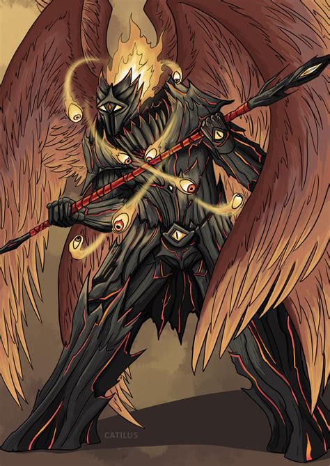 Oc Art Miekkaellen Mike” Clear Sky Half Celestial Kalashtar Holy