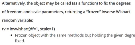 DOC Stats Multivariate Distribution Documentation Issues Issue 12848 Scipy Scipy GitHub